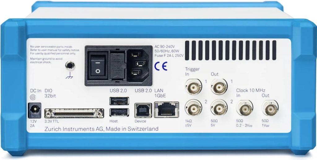 MFLI – 500 kHz / 5 MHz Lock-in Amplifier – Lasphotonics